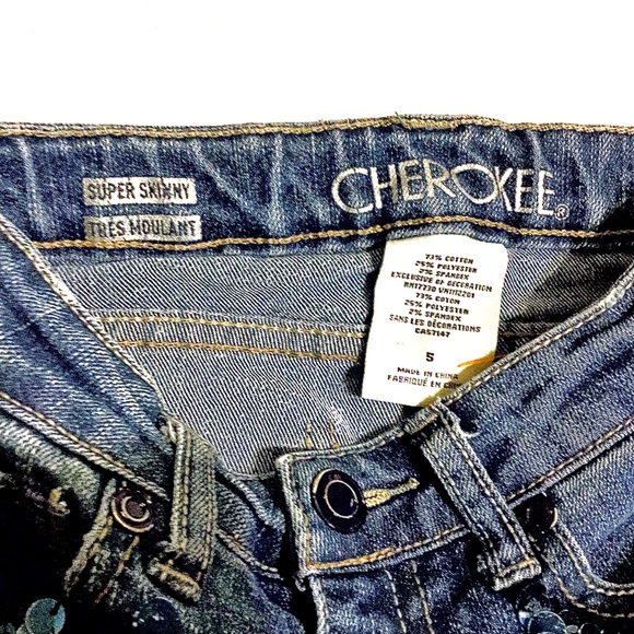 Cherokee | Bottoms | Cherokee Jeans Little Girls Super Skinny | Poshmark